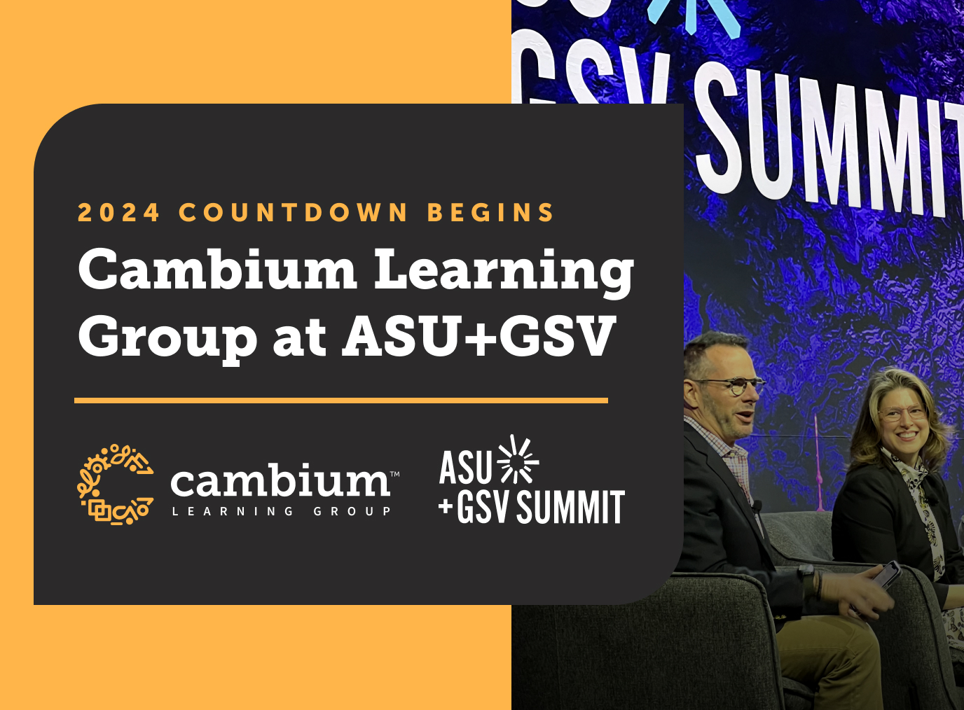 Countdown to Cambium Learning Group at ASU+GSV 2024! | Cambium Learning Group