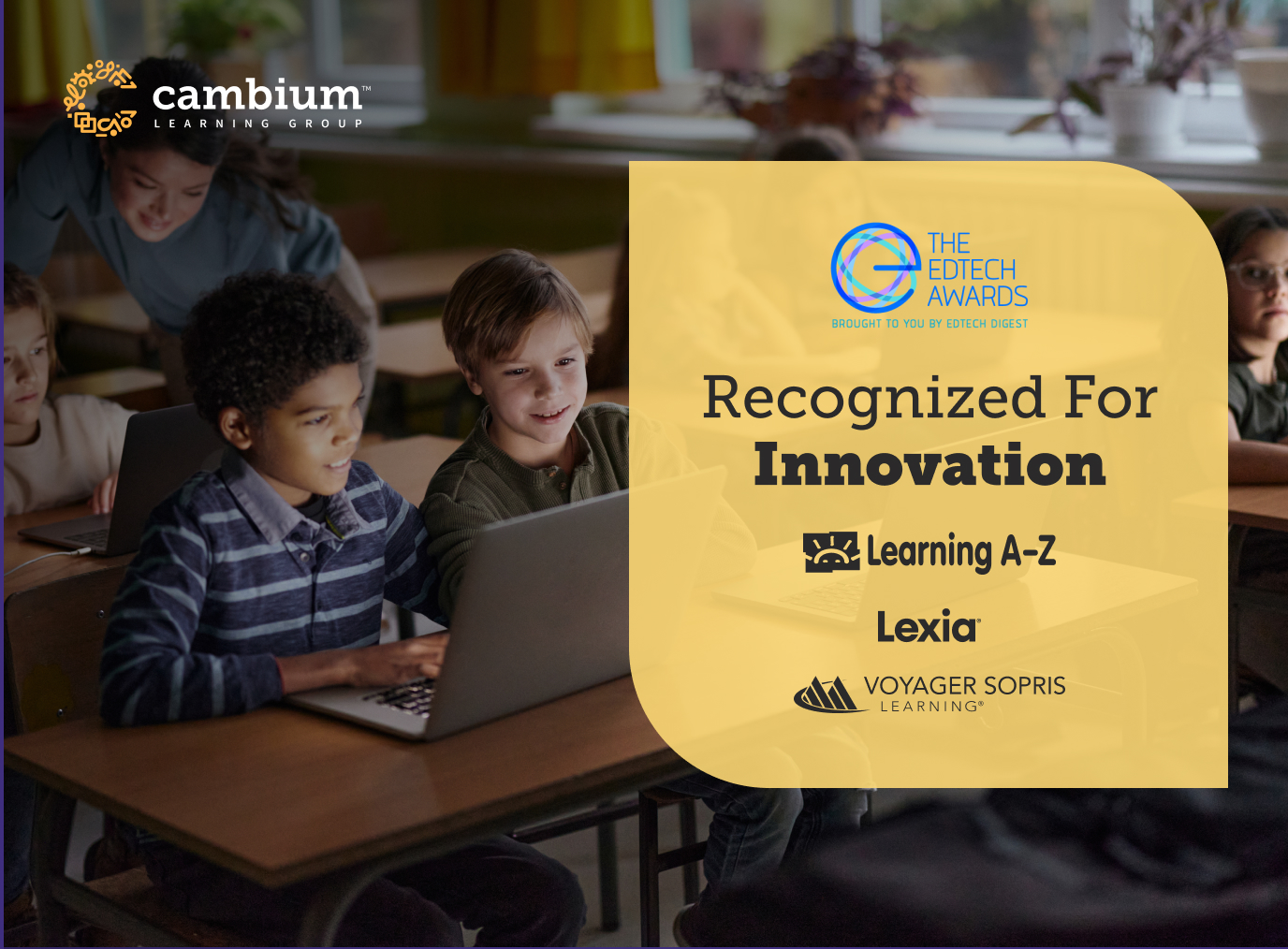 Cambium Learning Group Awarded for Innovative K-12 Solutions that ...